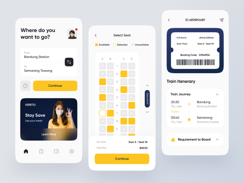 Bus Ticket Booking Mobile App Development- Cost, Features & Benefits